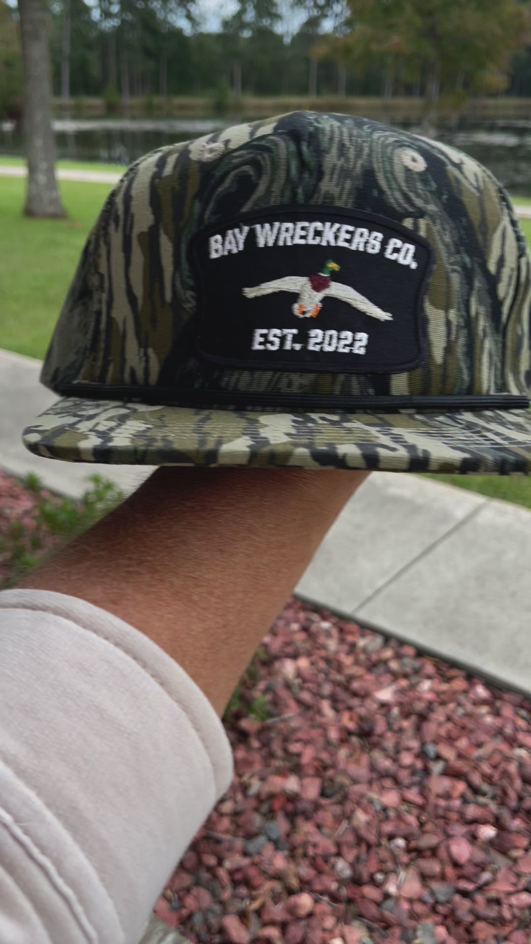 Treestand Mallard Patch Rope Hat – Bay Wreckers Co.